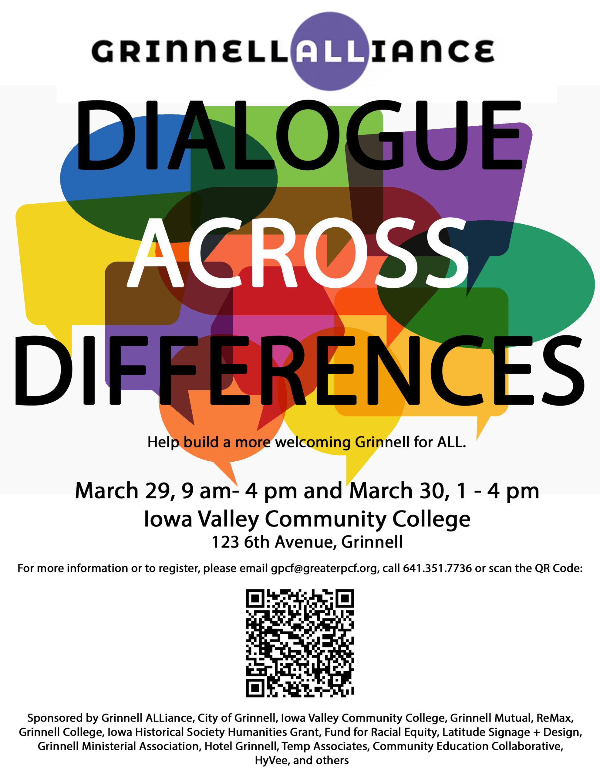 Dialogue Across Difference Community Gathering | ourgrinnell