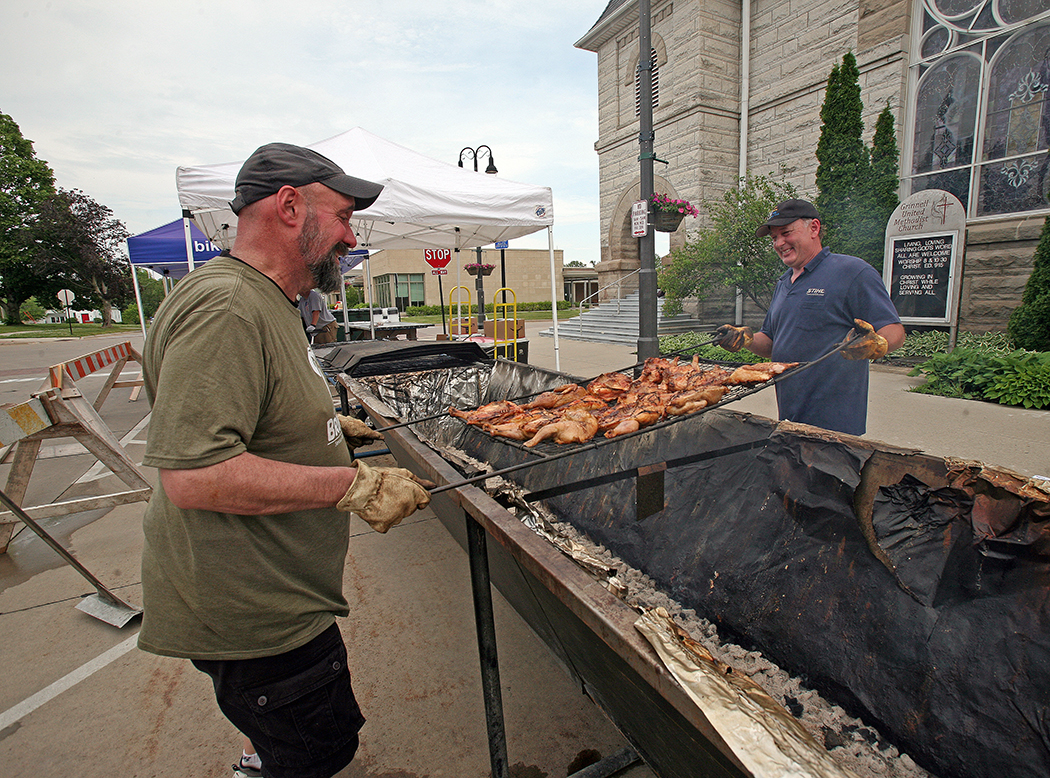 “Annual Grinnell Rotary Chicken BBQ was a hit.” | ourgrinnell
