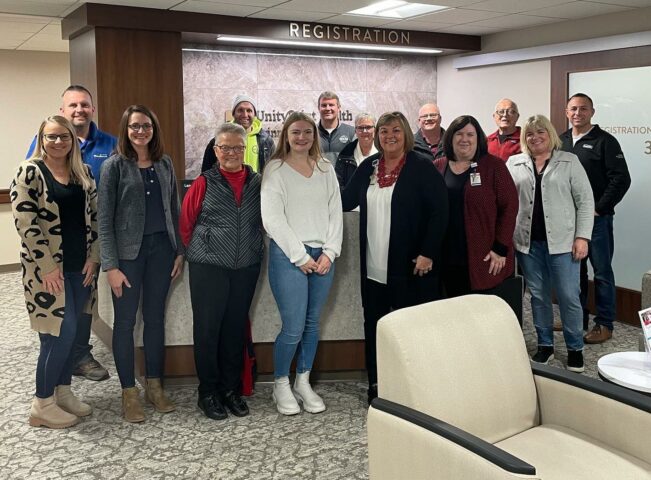 Chamber Ambassadors Visit Unity Point – GRMC | ourgrinnell